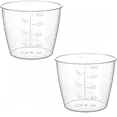 ACDANC 2 Pcs Rice Measuring Cup, Plastic Rice Measuring Cup, Clear ...