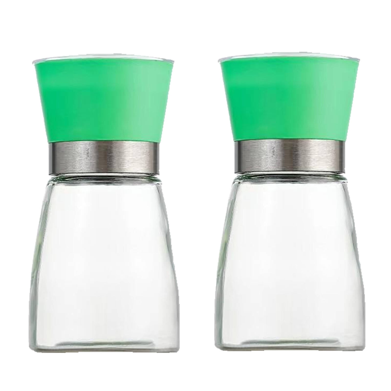 ACDANC 2 Pcs Salt and Pepper Shakers,Adjustable Grind Salt Shaker for ...