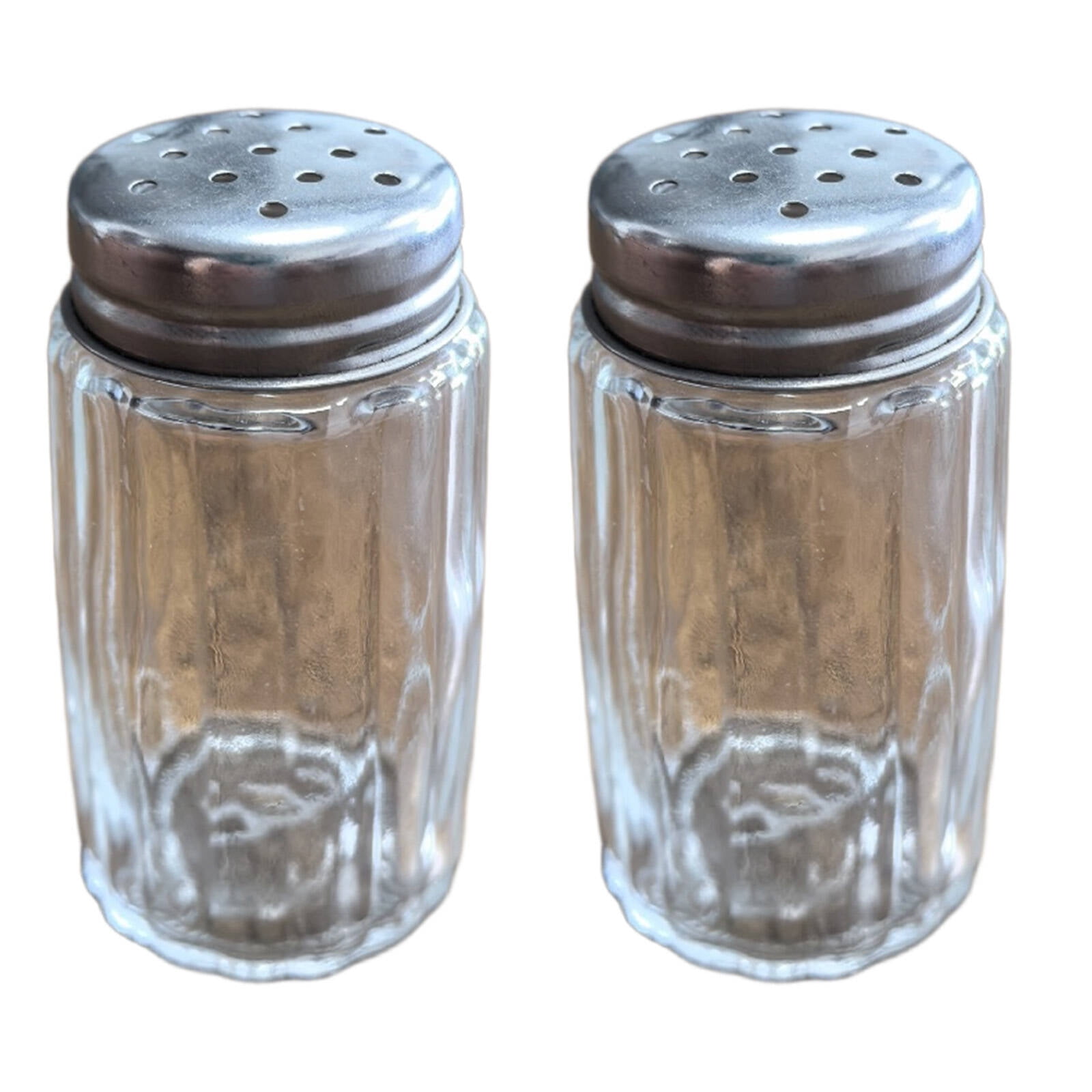 ACDANC 2 Pcs Salt and Pepper Shakers,Smooth and Rounded Bottle Mouth ...