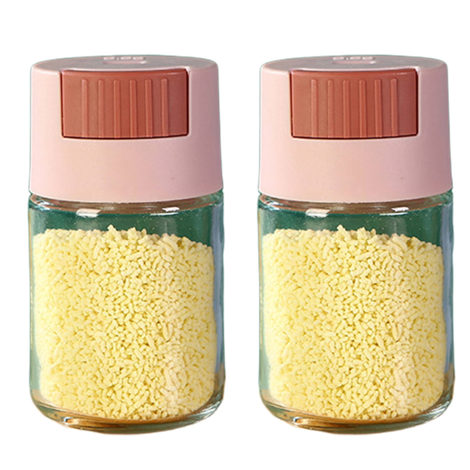 ACDANC 2 Pcs Salt and Pepper Shakers,Adjustable Grinder Powdered Sugar ...