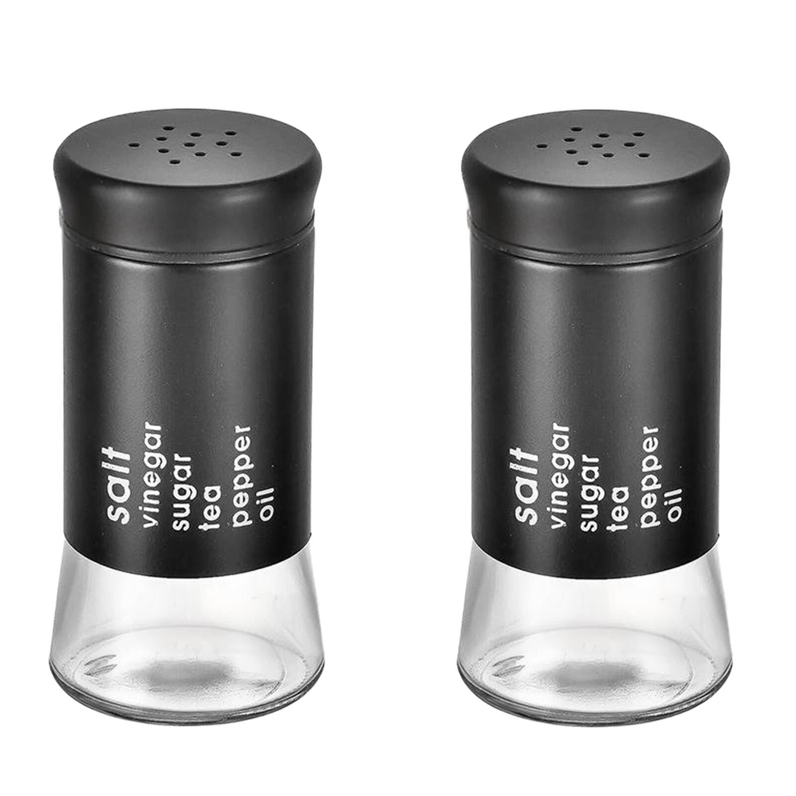 ACDANC 2 Pcs Salt and Pepper Shakers,Adjustable Settings Salt and ...