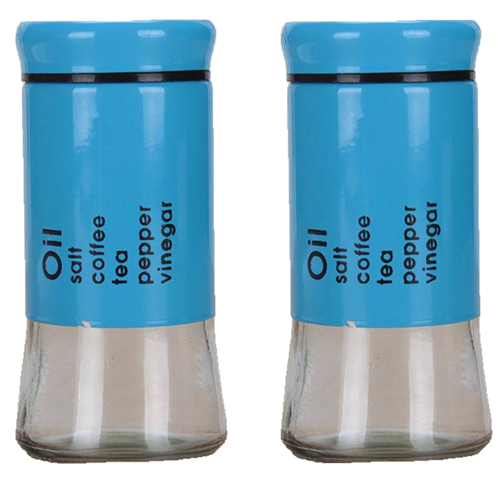ACDANC 2 Pcs Salt and Pepper Shakers,Anti-Rust Steel Salt Container ...