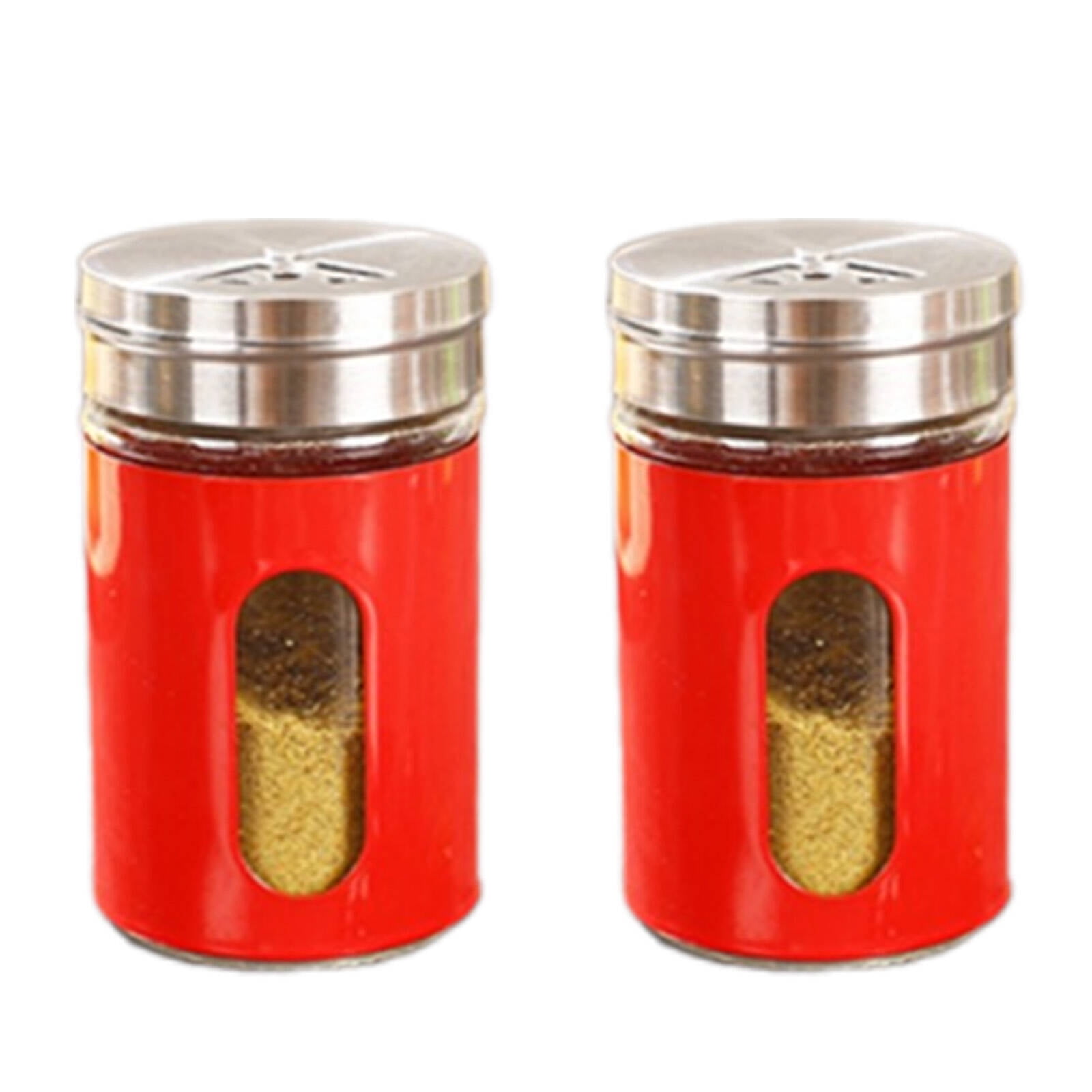 ACDANC 2 Pcs Salt and Pepper Shakers,Easy Twist Salt and Pepper Shakers ...