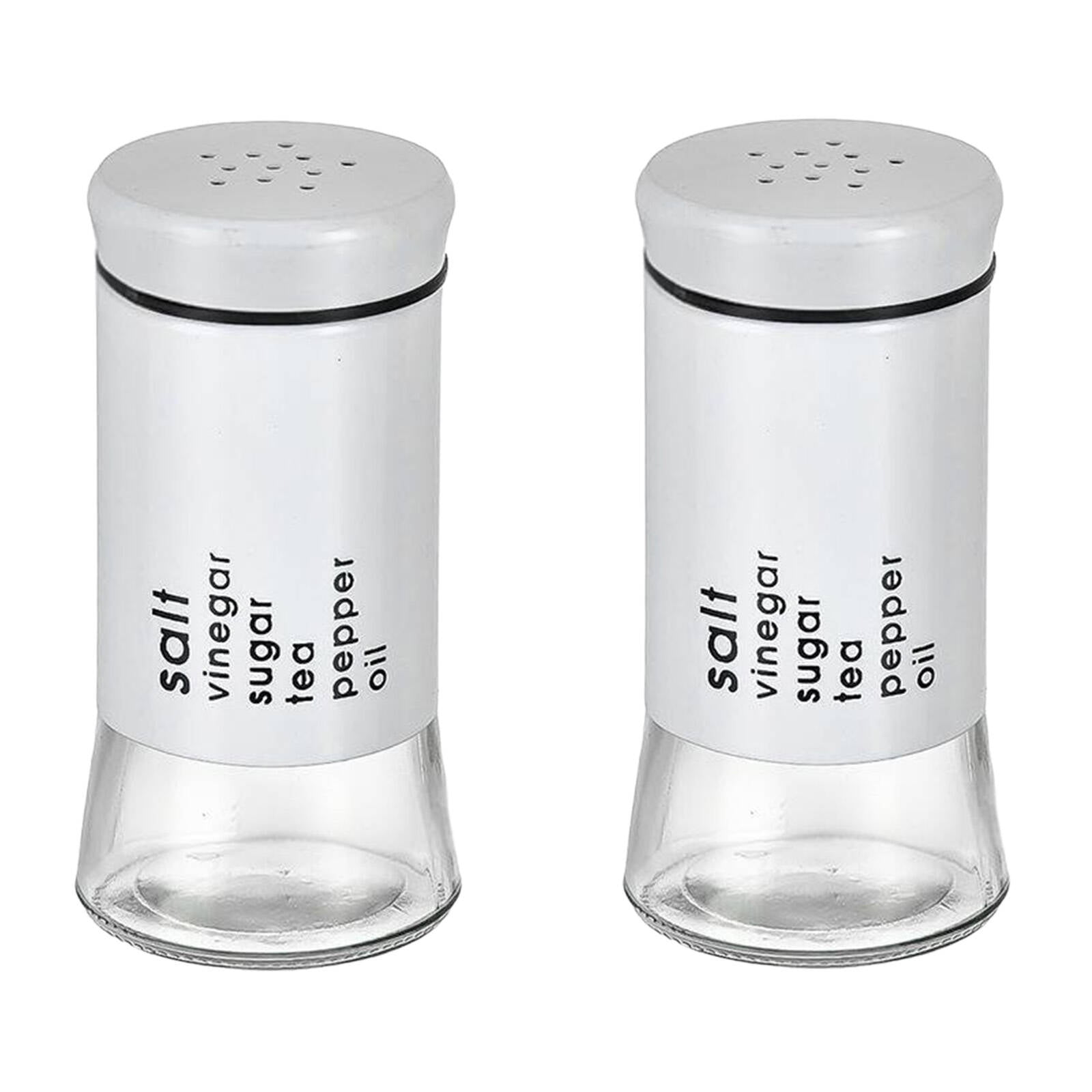 ACDANC 2 Pcs Salt and Pepper Shakers,Multi-Color Options Seasoning Containers,Design Variety ...