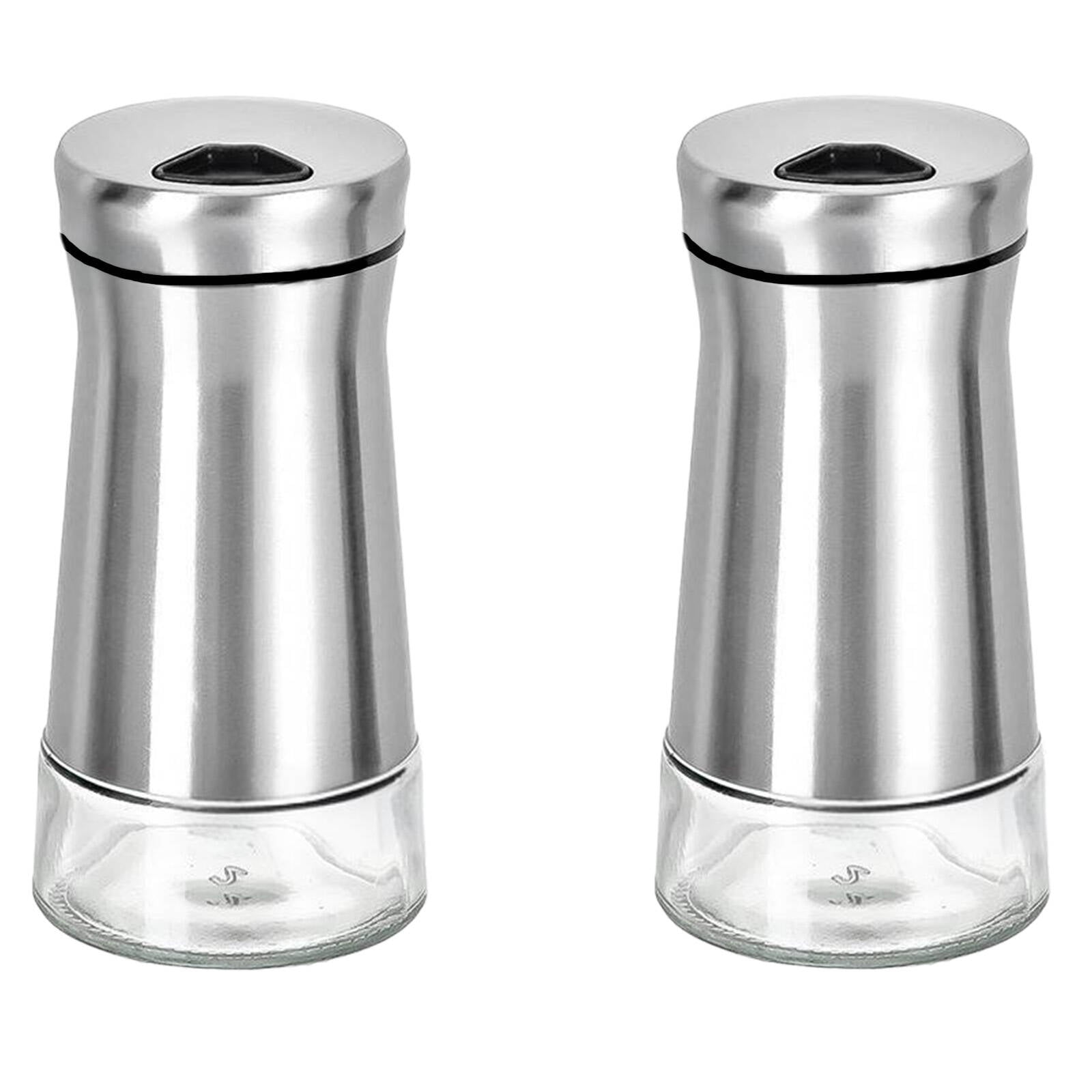 ACDANC 2 Pcs Salt and Pepper Shakers,No-Waste Dispensing Salt Shaker ...