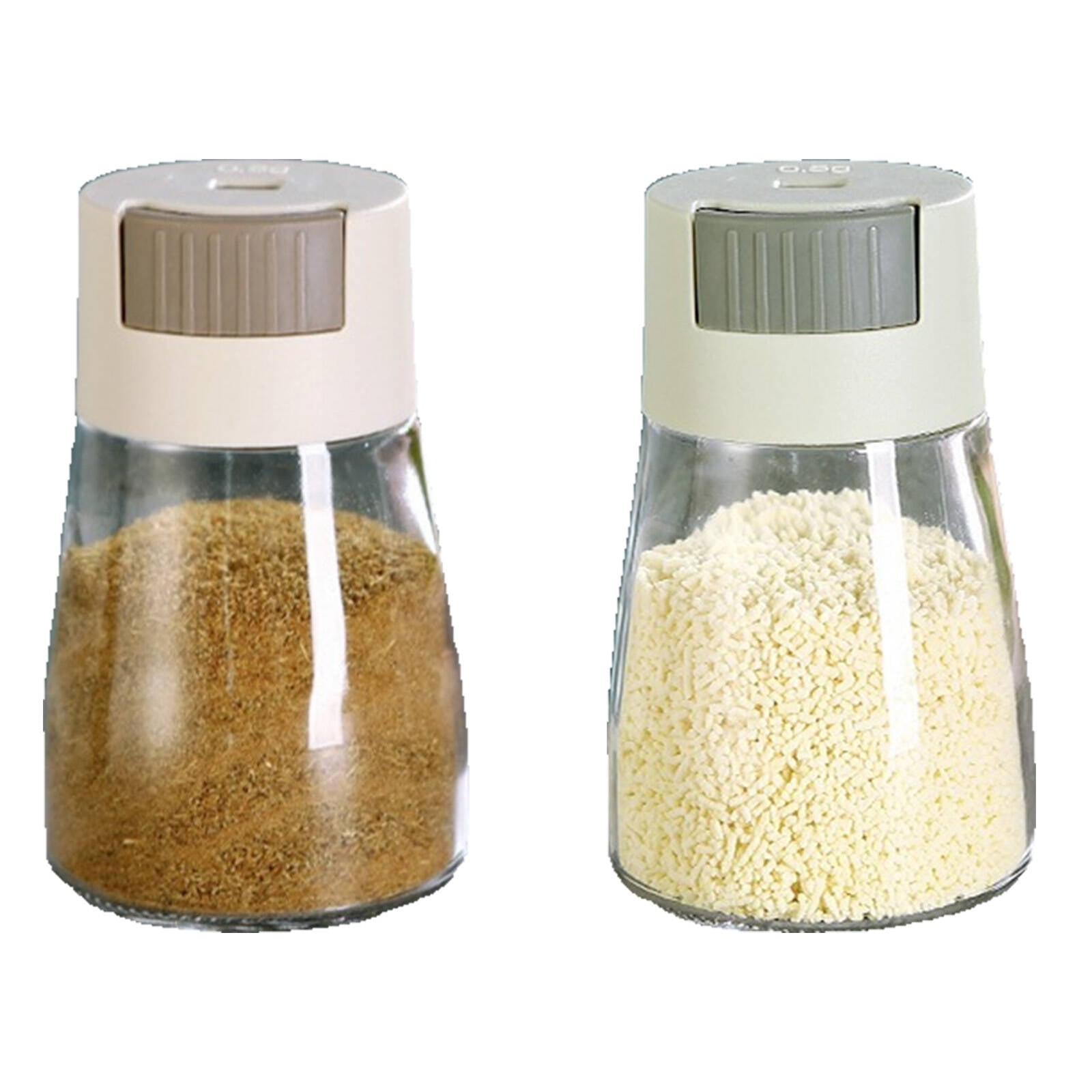 ACDANC 2 Pcs Salt and Pepper Shakers,Precise Salt Dispensing Seasoning ...