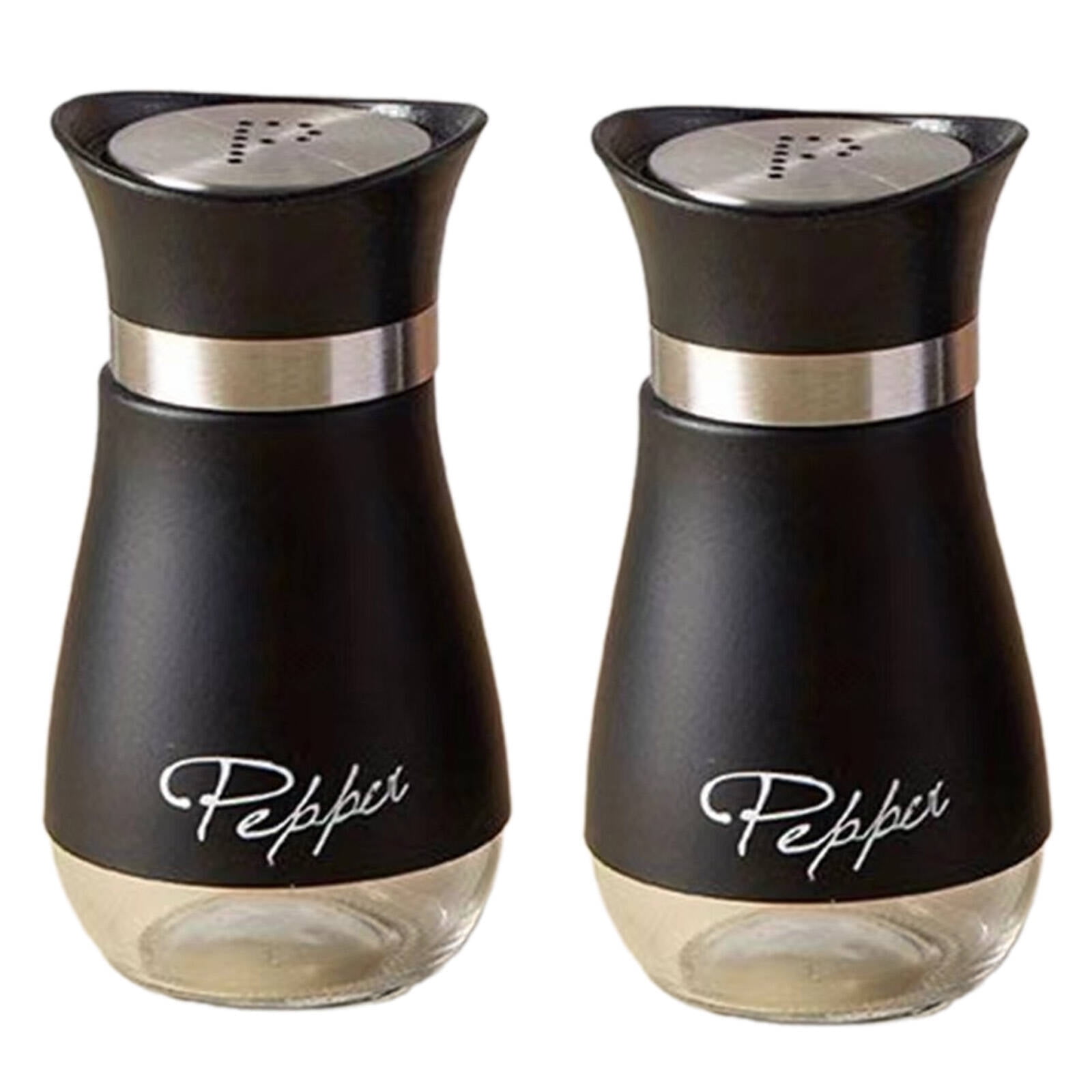 ACDANC 2 Pcs Salt and Pepper Shakers,Quick Refill Spice Shaker,No-Spill ...
