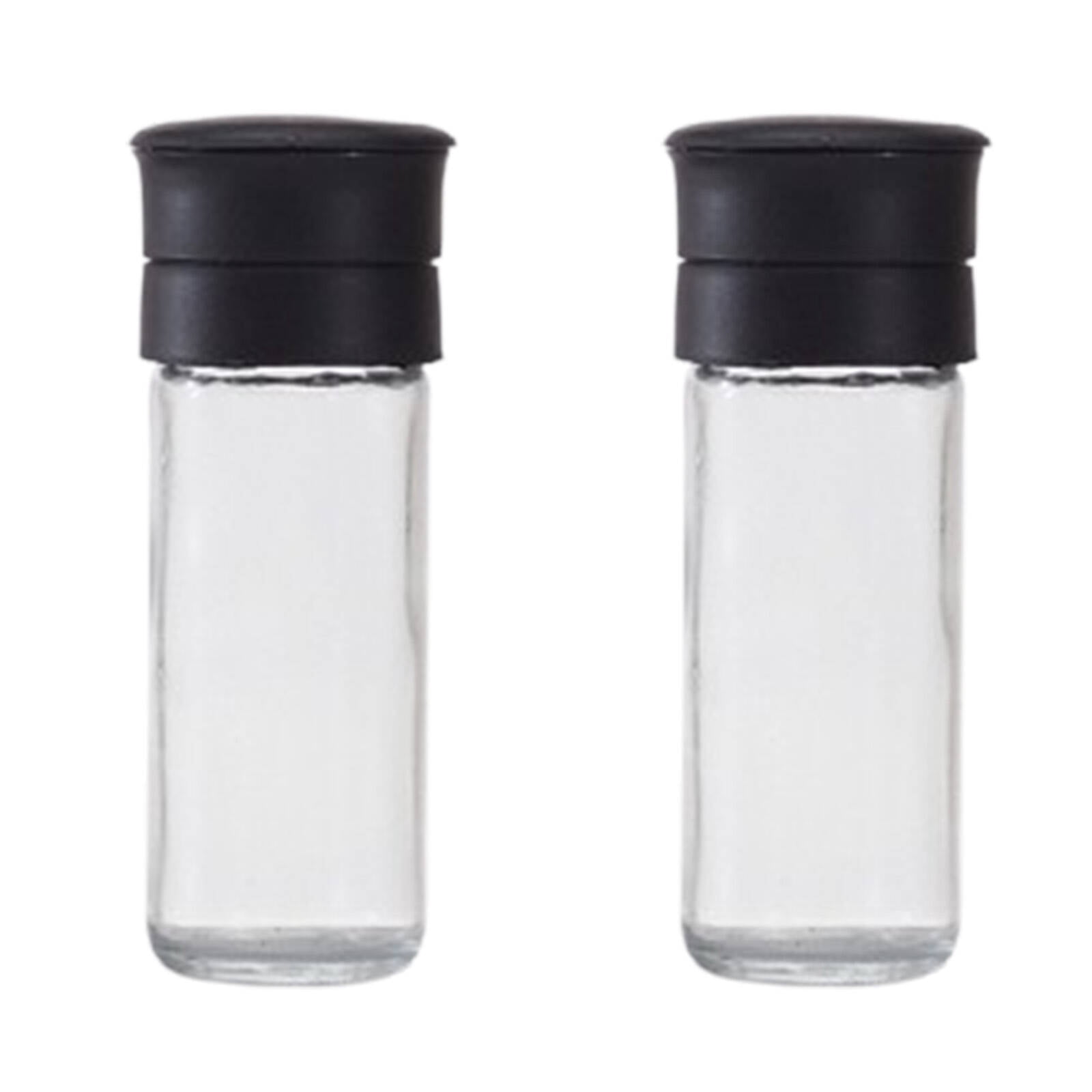 ACDANC 2 Pcs Salt and Pepper Shakers,Thick and Lead-Free Glass Body ...