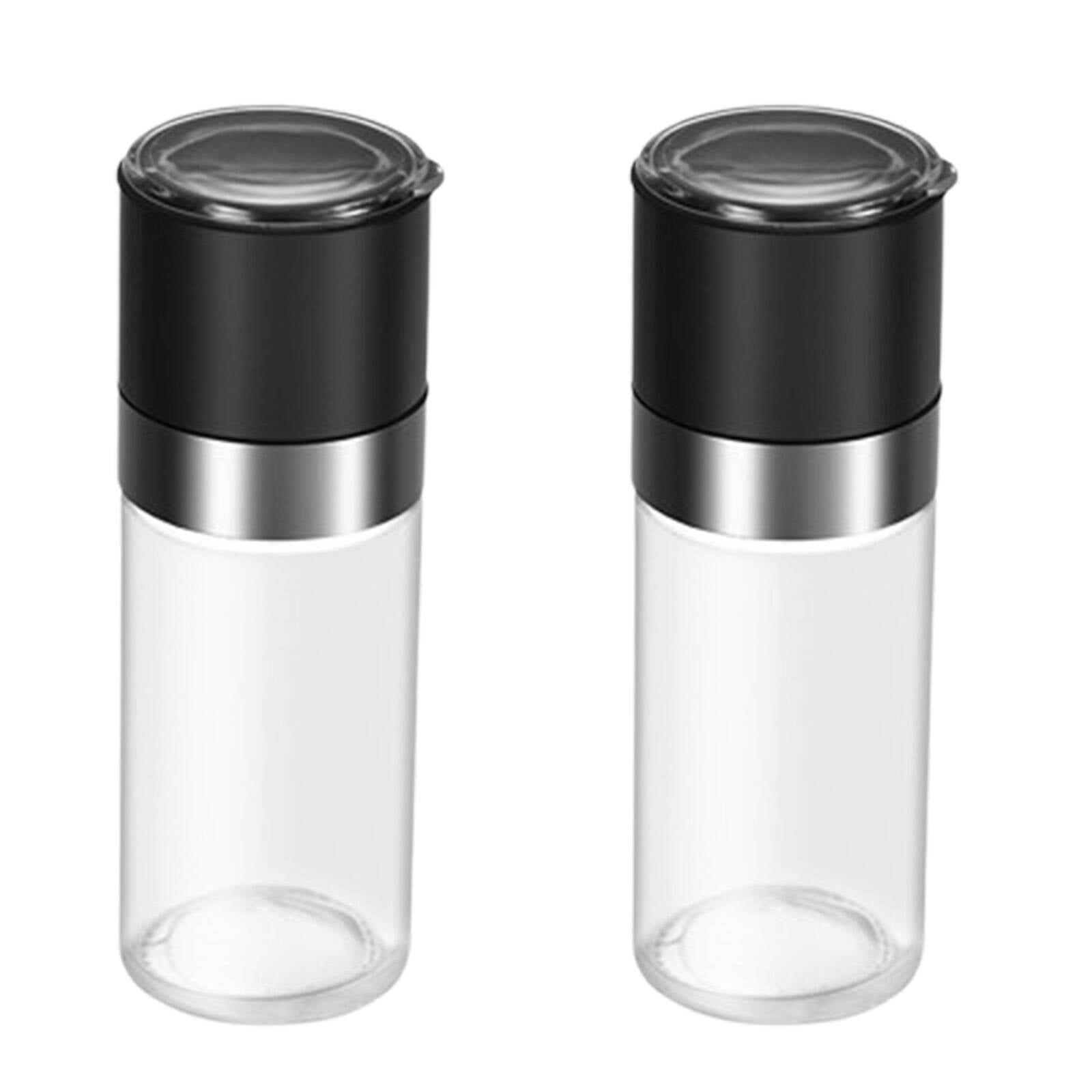 ACDANC 2 Pcs Salt and Pepper Shakers,Thick and Lead-Free Glass Body ...