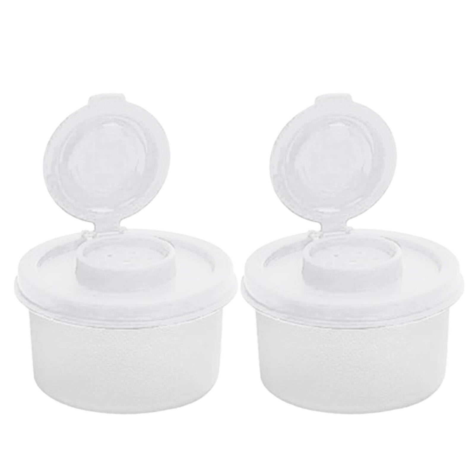 ACDANC 2 Pcs Salt and Pepper Shakers,Tight Seal Salt Shaker for ...
