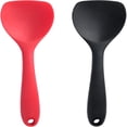 ACDANC 2 Pcs Silicone Spatula Spoon Set,Heat Resistant Spoonula ...