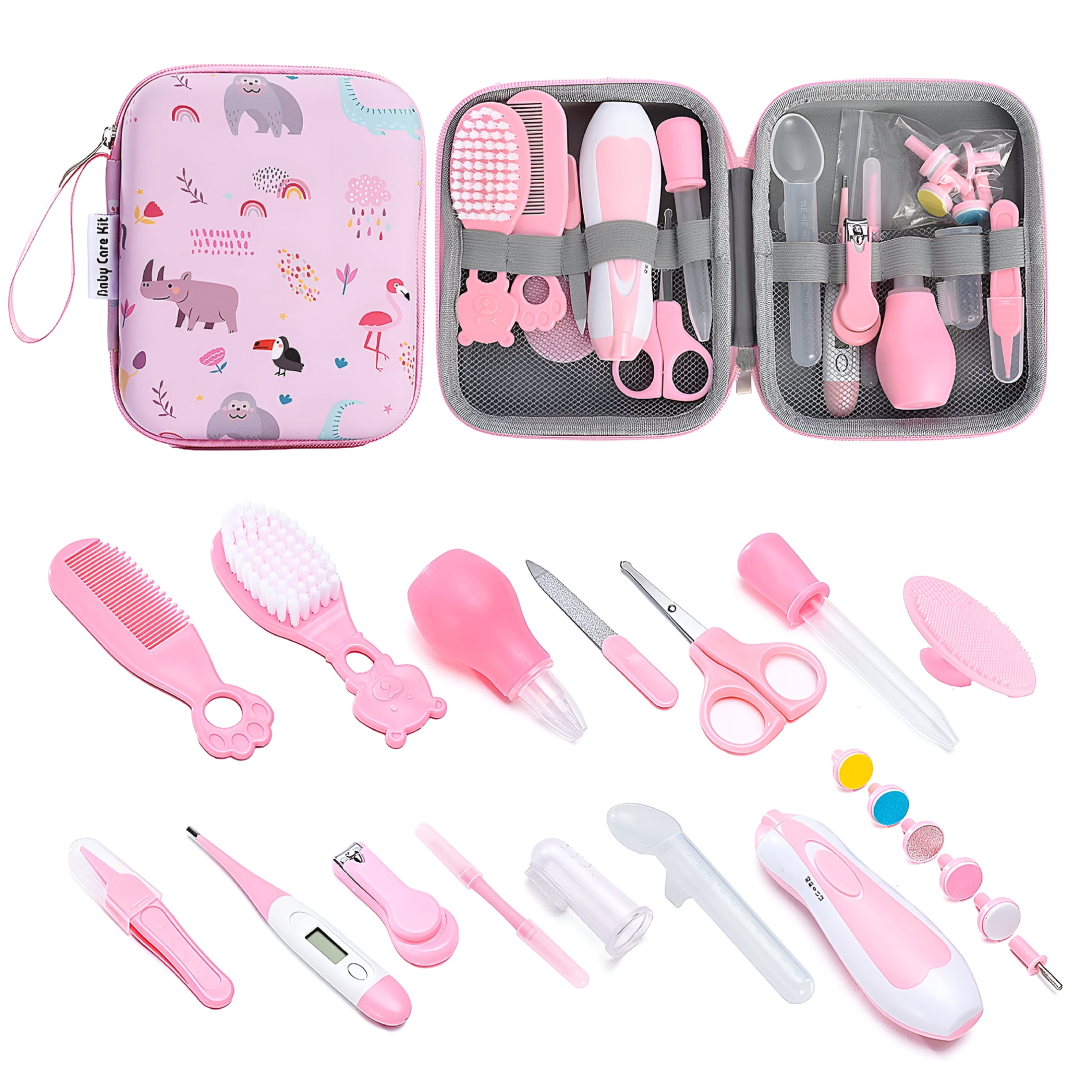 ACDANC 20 Pcs Baby Healthcare and Grooming Kit, Safety Newborn Nursery ...