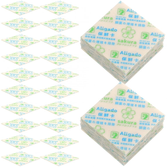 ACDANC 200pcs Paper Fresh-keeping Cards Food Preservation Cards ...
