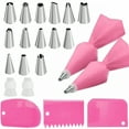 ACDANC 2026 New 100Pcs Tips Set 2 Dri Fit Reusable Silicone Bag with 14 ...
