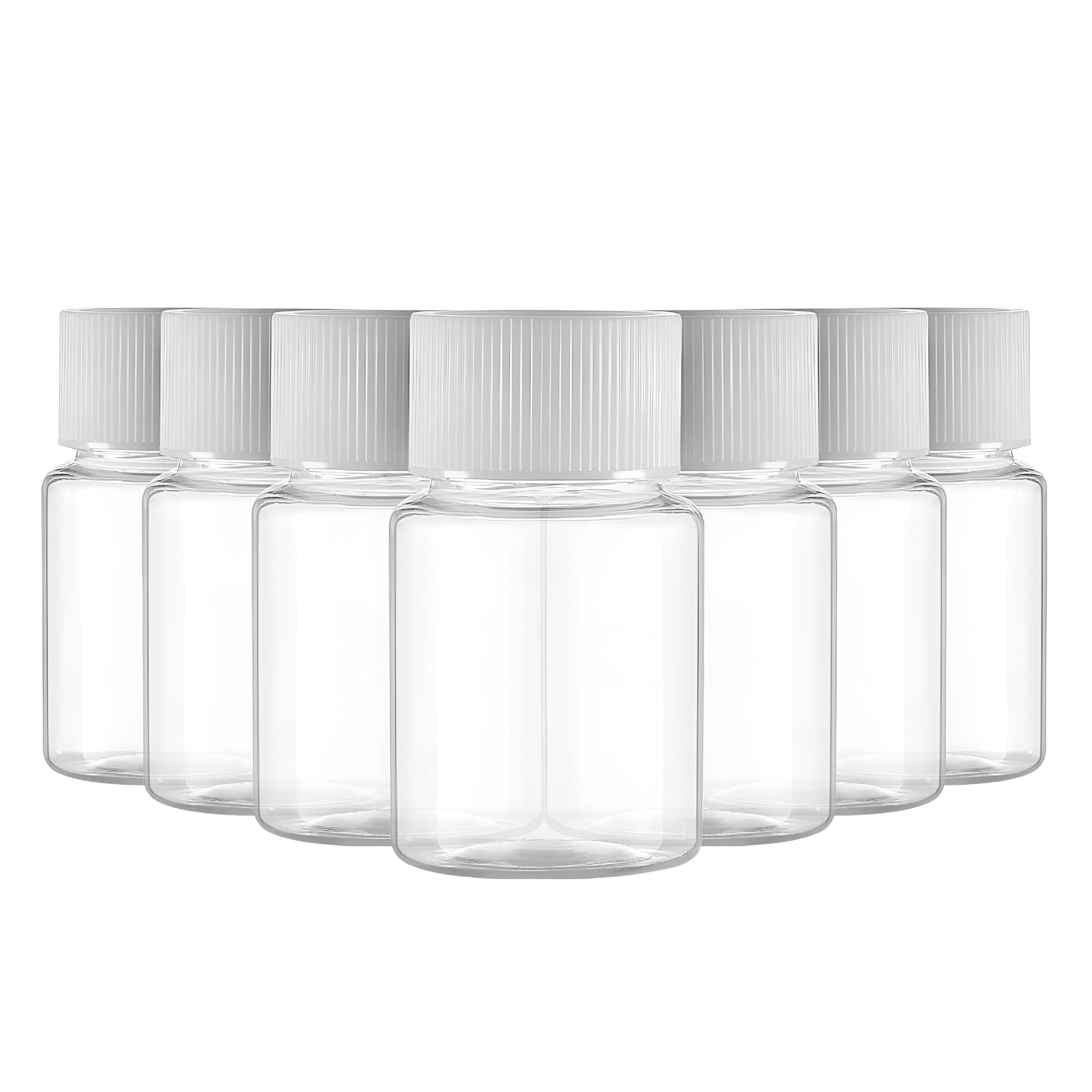 ACDANC 2026 New 10Pcs Travel Size Plastic Bottles Empty Small Vials ...