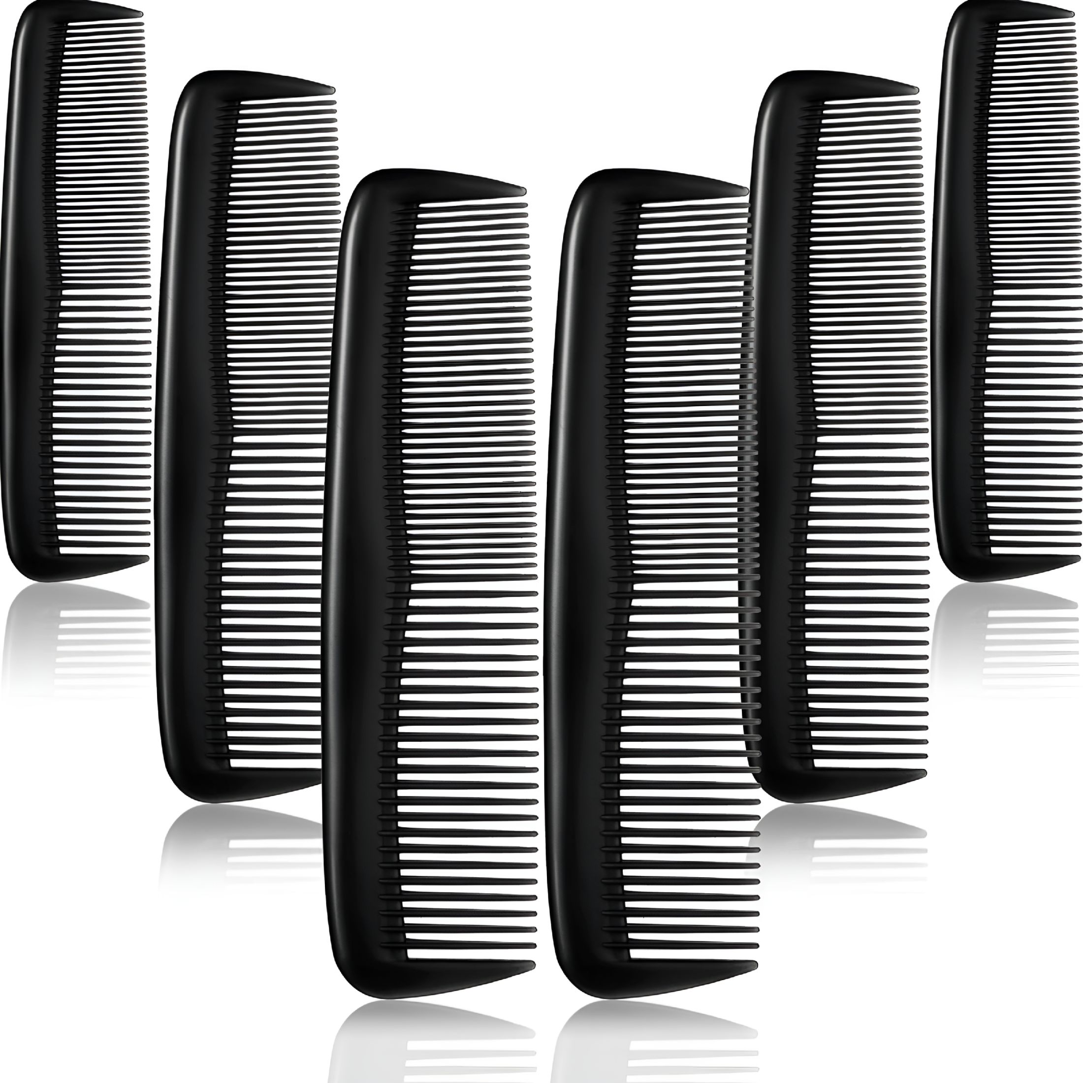 ACDANC 2026 New 12 Pieces Hair Combs Set Pocket Fine Plastic Hair Combs ...