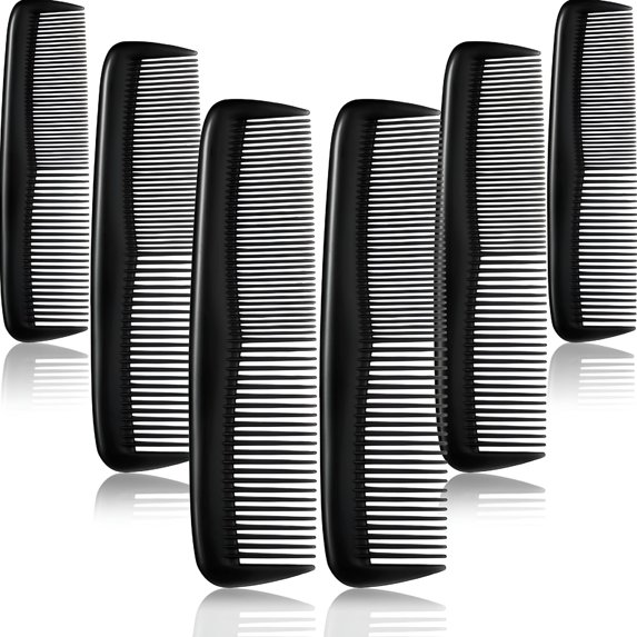 ACDANC 2026 New 12 Pieces Hair Combs Set Pocket Fine Plastic Hair Combs ...