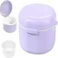 ACDANC 2026 New 1Pc/2Pcs Denture Bath Case,Retainer Case with Strainer ...