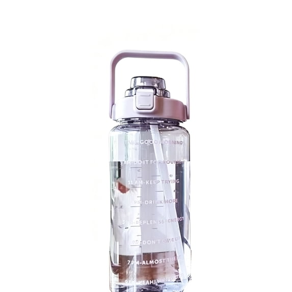 ACDANC 2026 New 2 Liter Water Bottle with Straw Female Jug Girls ...