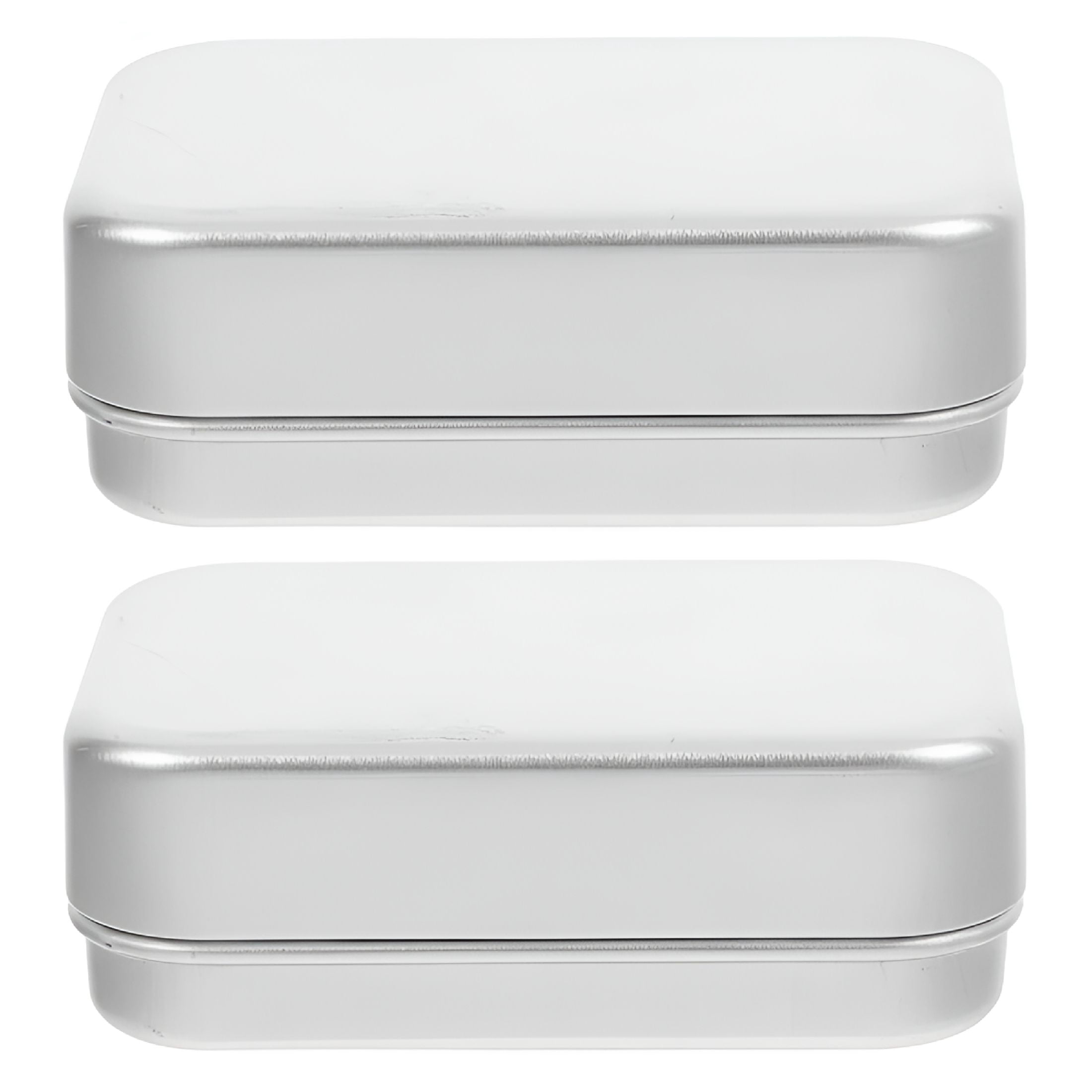 ACDANC 2026 New 2 Pcs Drain Soap Dish Travel Soap Bar Empty Hinged Tins ...