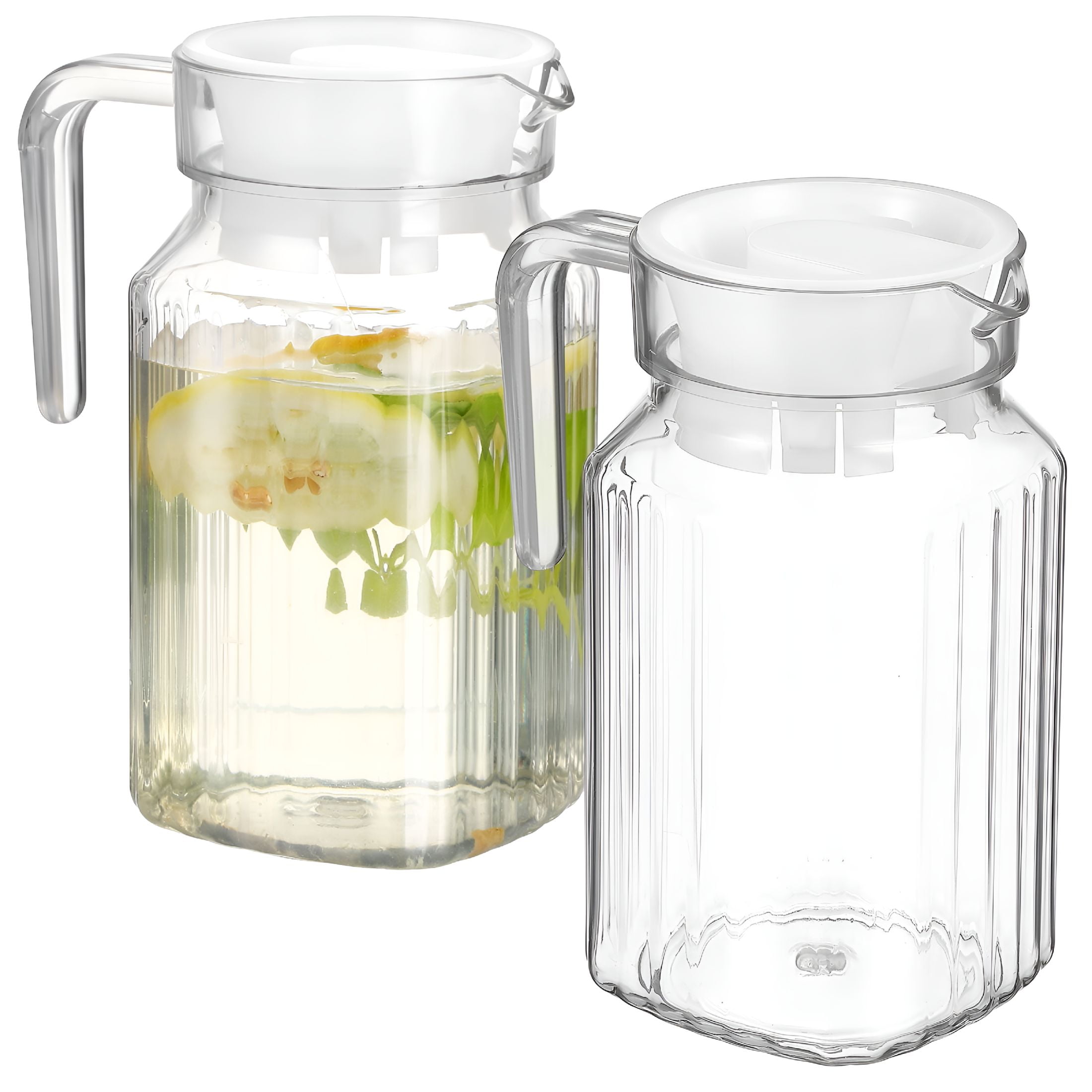 ACDANC 2026 New 2 Pcs Pitchers Pots Large Capacity Jugs with Lids for ...