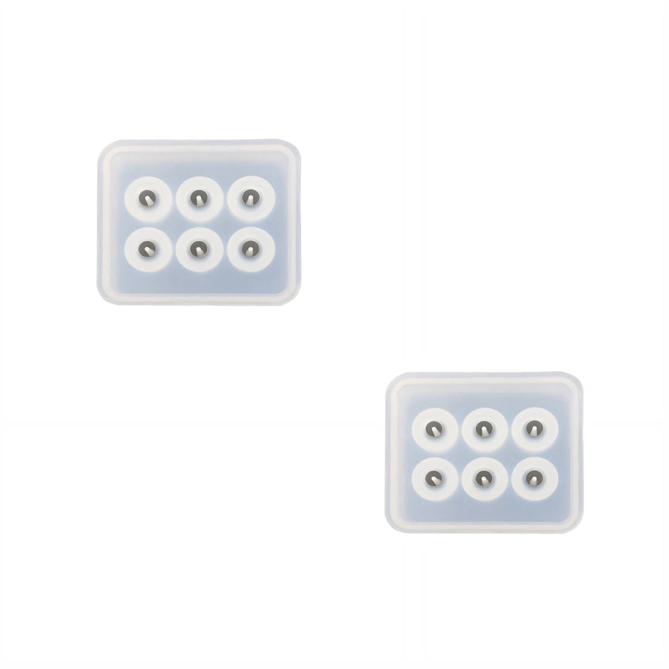 ACDANC 2026 New 2 Pcs Resin Molds Bead Silicone Resin Molds Silicone ...