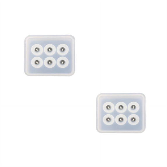 ACDANC 2026 New 2 Pcs Resin Molds Bead Silicone Resin Molds Silicone ...