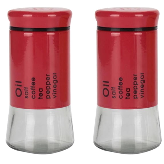 ACDANC 2026 New 2 Pcs Salt and Pepper Shakers Adjustable Grinder ...