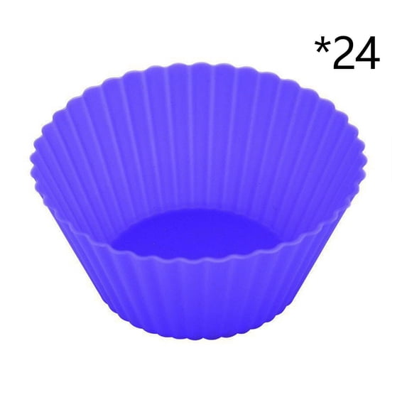 ACDANC 2026 New 24Pcs Pie Pan Premium Silicone Material Tart Pan Easy ...