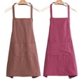 ACDANC 2026 New 2Pcs Apron Easy Wear Aprons for Cooking Convenient Tie ...