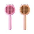 ACDANC 2026 New 2Pcs Cat Brush Dog Brushes Cat Brush for Shedding Pink ...