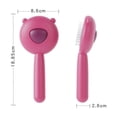 ACDANC 2026 New 2Pcs Cat Brush Painless Cat Brush for Shedding Rounded ...