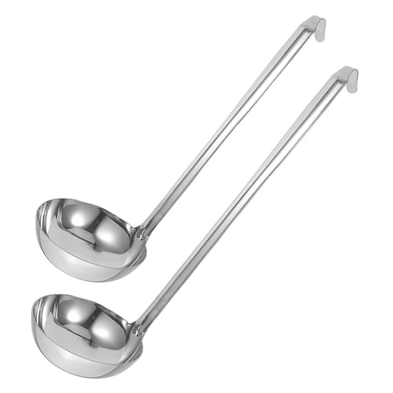ACDANC 2026 New 2Pcs Gravy Ladle Stainless Steel Ladle Soup Serving ...