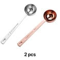 ACDANC 2026 New 2Pcs Measuring Spoons Stainless Steel Ladle Coffee ...