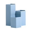 ACDANC 2026 New 3 Lattices Makeup Brush Storage Box Cosmetics Pen ...
