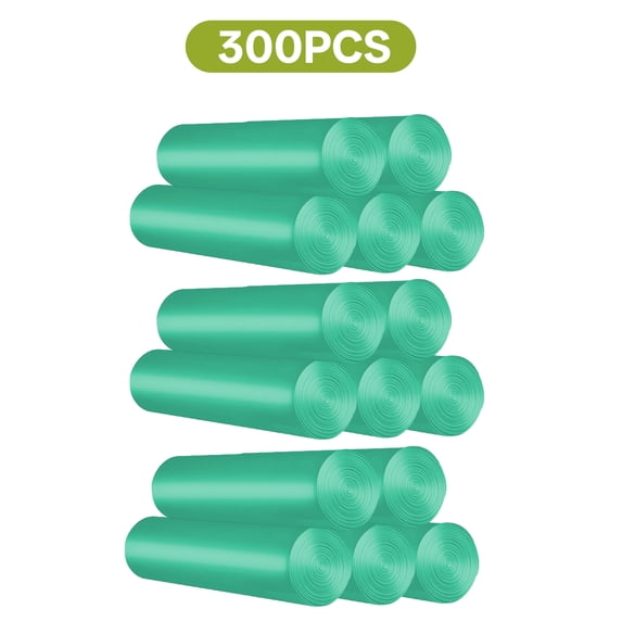 ACDANC 2026 New 300Pcs Small Garbage Bags,4Galloneasy Tie Handles ...