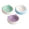 ACDANC 2026 New 3Pcs Cat Food Bowl,Anti-Spill Design Cat Bowls,Multi ...