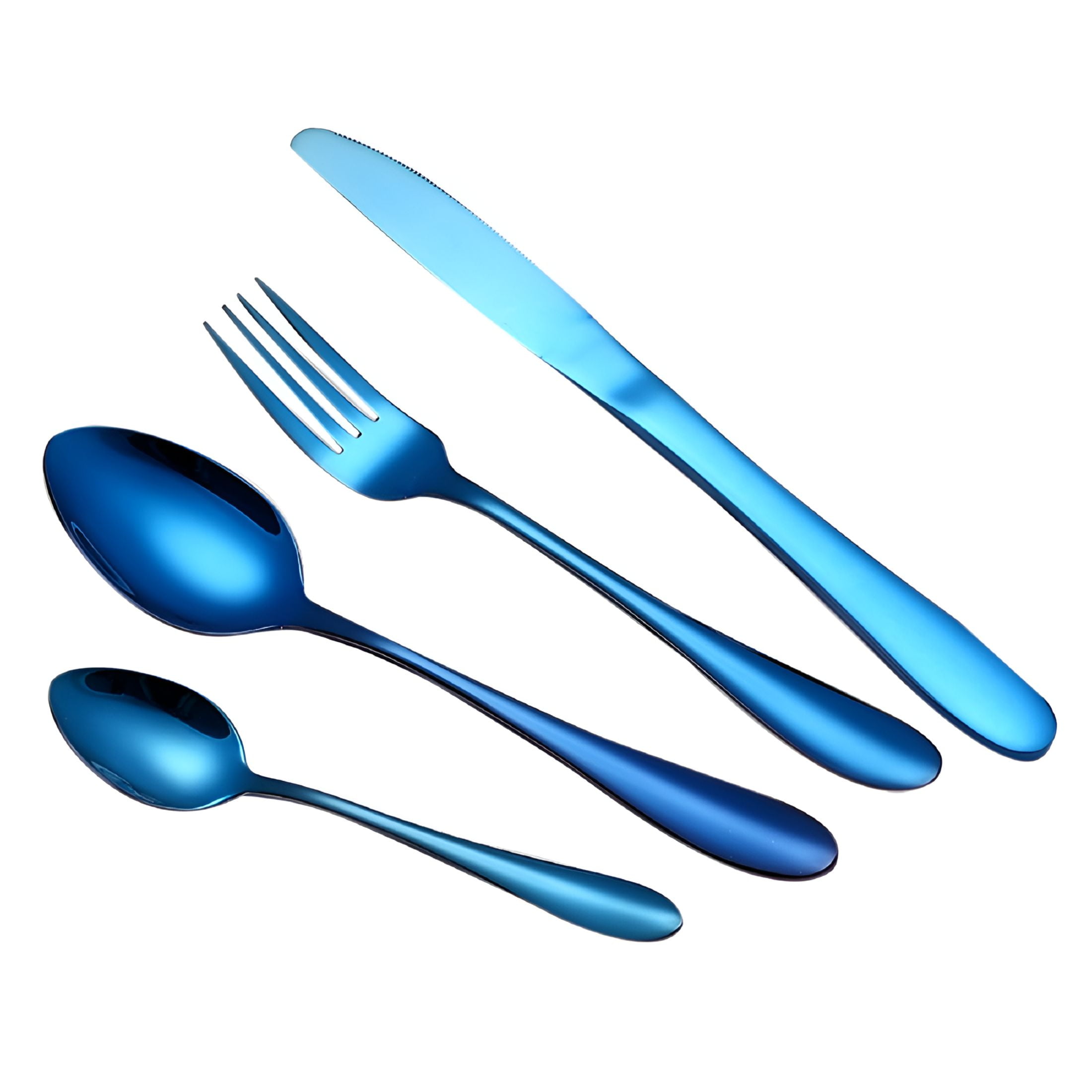 ACDANC 2026 New 4Pcs Stainless Steel Dinnerware Flatware Cutlery Fork ...