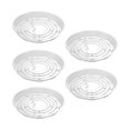 ACDANC 2026 New 5-Pack Clear Plastic Plant Saucers | 12-Inch Round ...