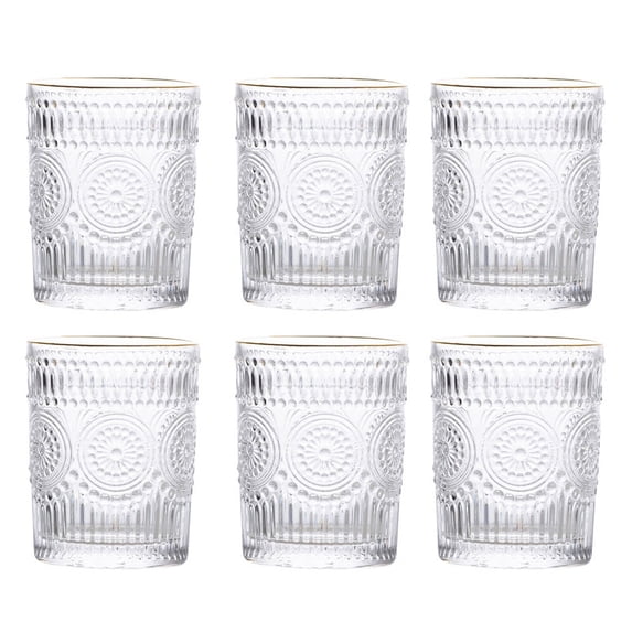 ACDANC 2026 New 6 Pcs Retro Water Cup Stylish Design Meets Practical ...