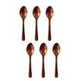ACDANC 2026 New 6 Pcs Spoons Ergonomic Comfort Cooking Spoon Natural ...