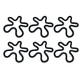 ACDANC 2026 New 6Pcs Coasters Premium Platinum Grade Material Dish Mat ...