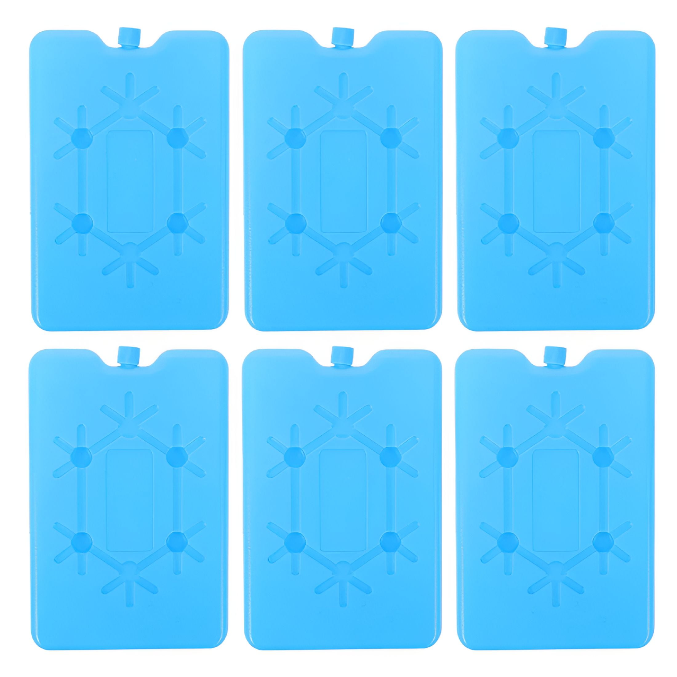 ACDANC 2026 New 6Pcs Ice Packs Reusable Freezer Packs Ice Block Cooler ...