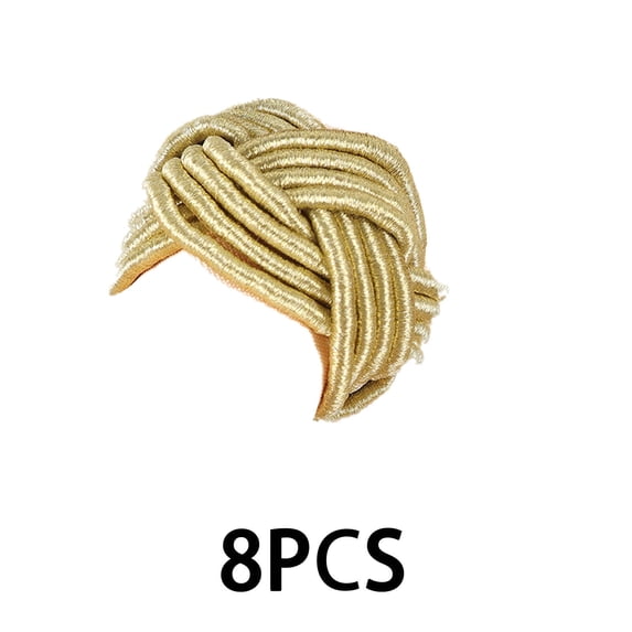 ACDANC 2026 New 8Pcs Napkin Rings Polyester Servilleteros Para Mesas ...