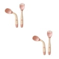 ACDANC 2026 New Baby Spoons Comfortable Round Tip Design Baby Forks ...
