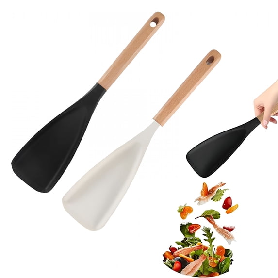 ACDANC 2026 New Cedar and Ash Spoon,Multifunction Spatula Cooking Spoon ...