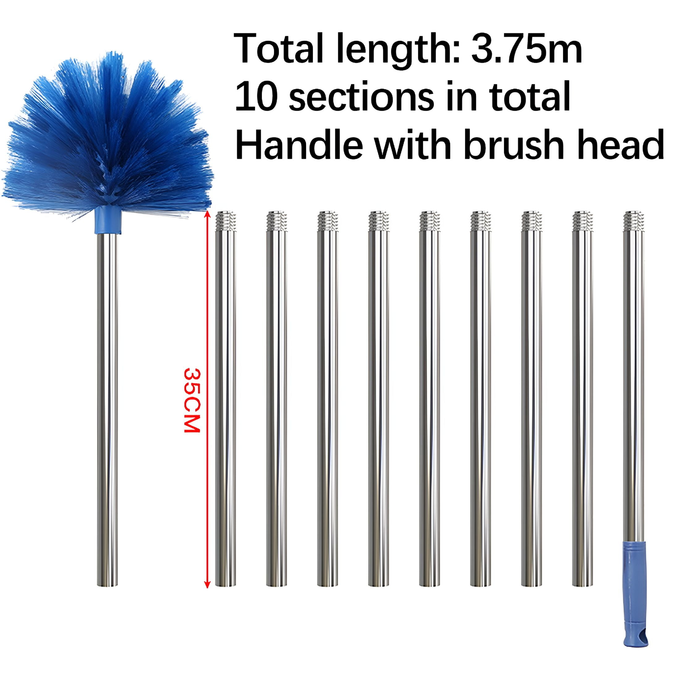 ACDANC 2026 New Cobweb Duster,Extendable Reach 20 Feet,Ceiling Fan ...