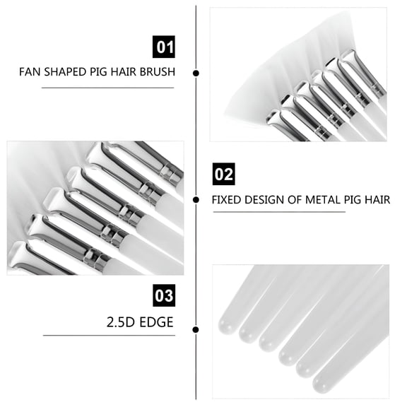 Facial and Makeup Fan Brushes for Flawless Application at Walmart