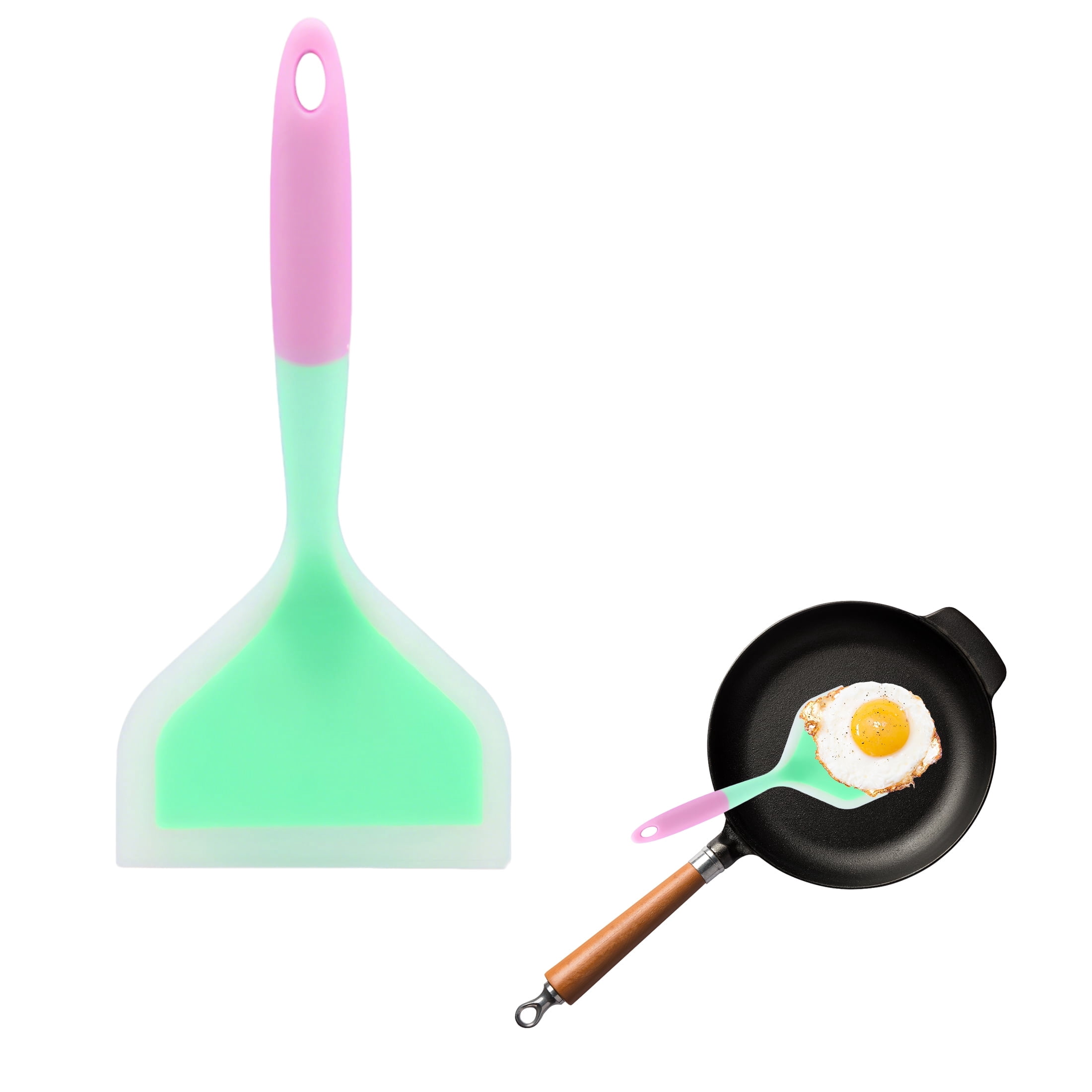 ACDANC 2026 New Fish Spatula Hanging Storage Hole Silicone Spatula ...
