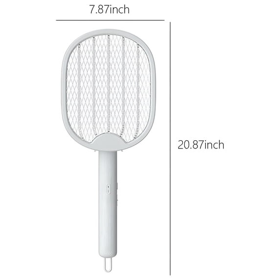 ACDANC 2026 New Fly Swatter,2-In-1 Electric Bug Zapper Racket,Foldable ...